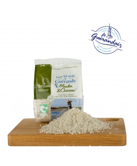 Keltská soľ HRUBÁ SUCHÁ - vhodná do mlynčekov na soľ. V kulinárskom ...